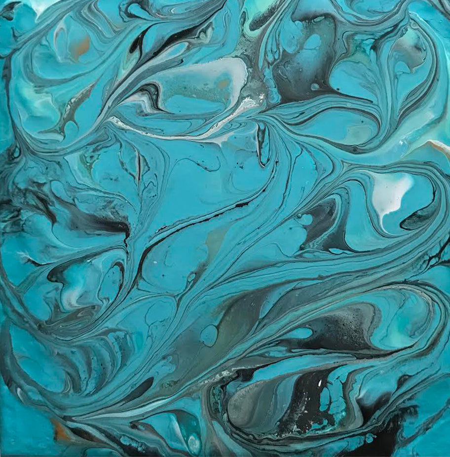 Acrylic Art – Fluid Life by Sharon